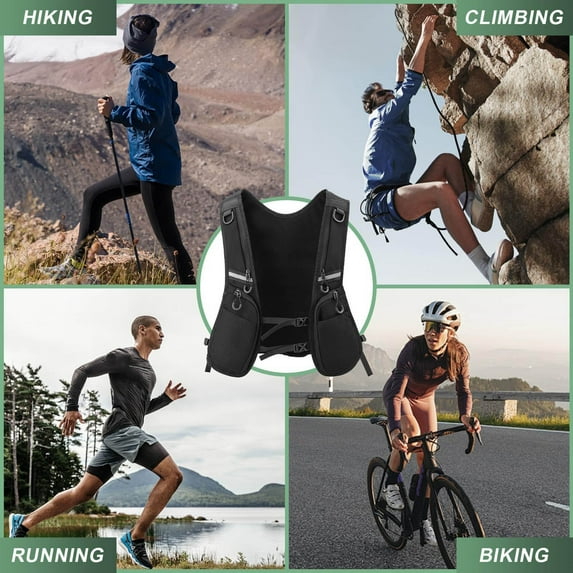 EcoVerve Running Hydration Vest Outdoor Sport Multifunctional Camping ...