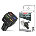 EcoVerve Six Port Car Charger New Model Vehicle Power Adapter 15A ...