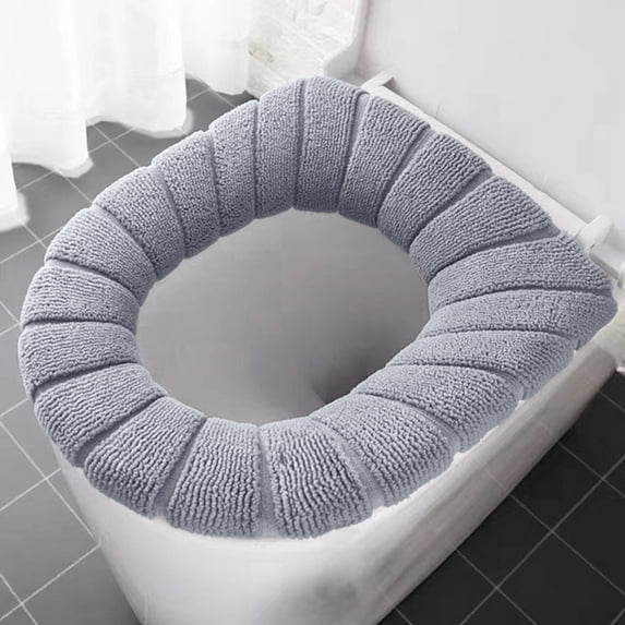 EcoVerve Soft Bathroom Toilet Seat Mat Stretchable Easy To Fit ...
