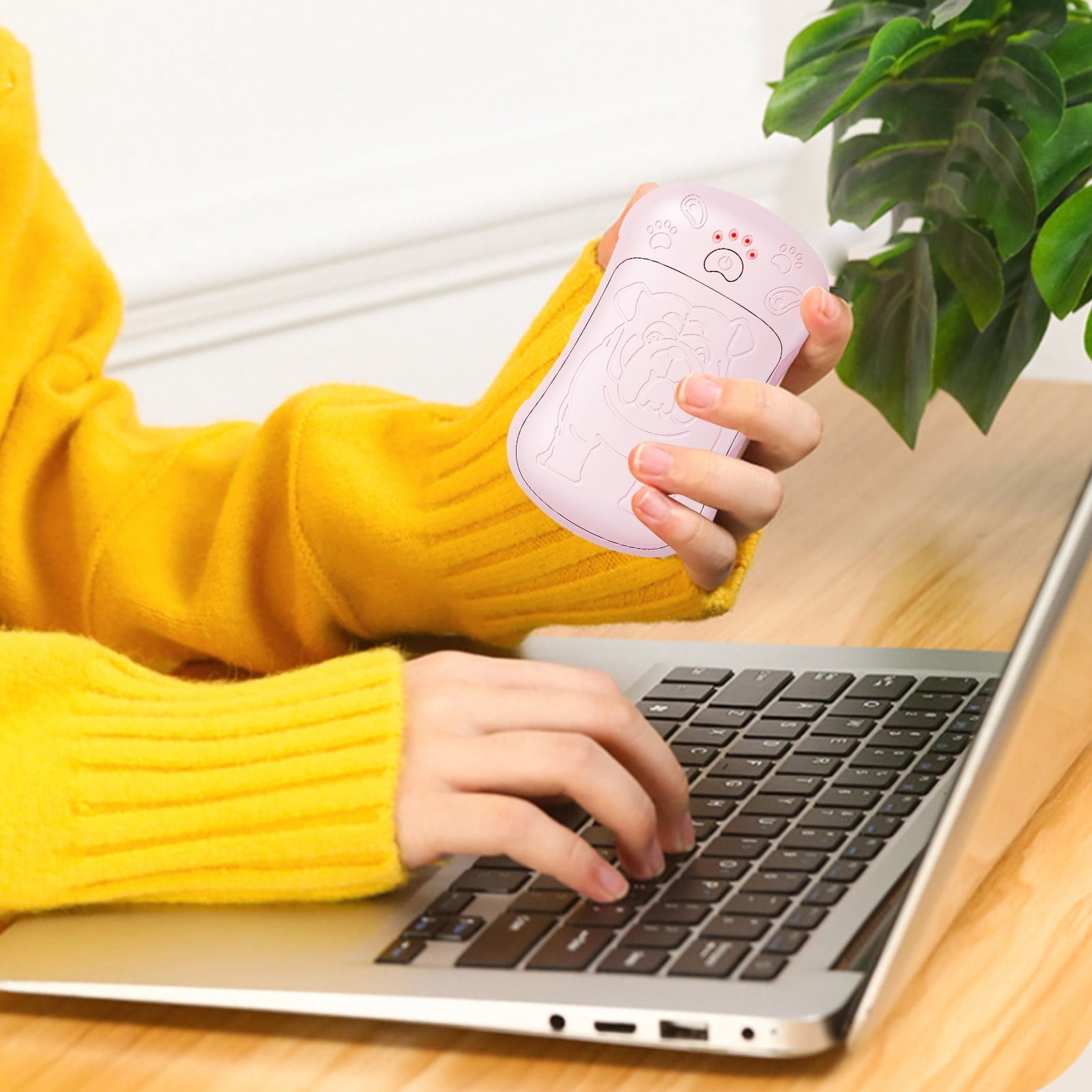 EcoVerve Split Hand Warmer 2 In 1 USB C Rechargeable Hand Warmer ...