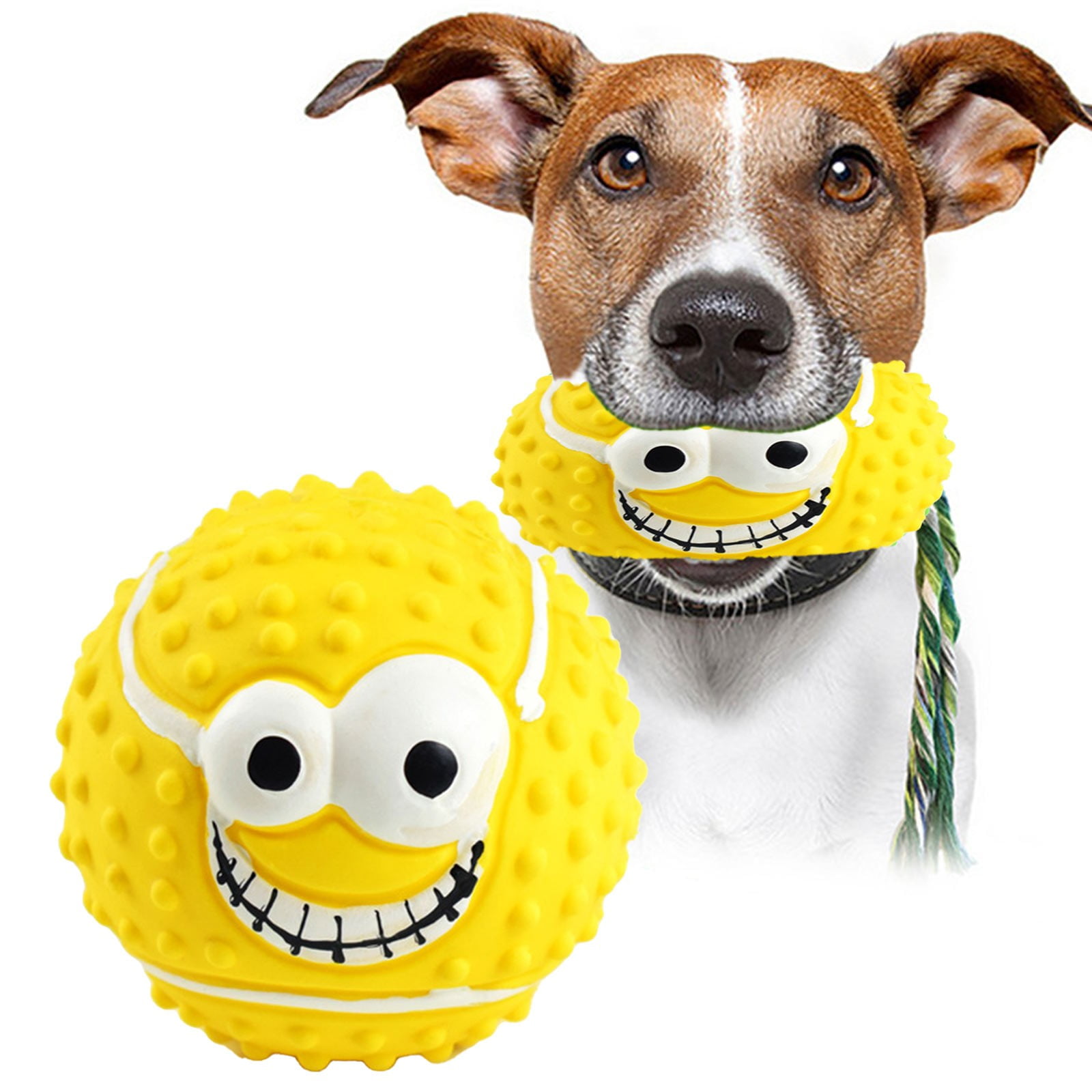 EcoVerve Squeaky Dog Toys Soft Latex Rubber Squeaky Dog For Small ...