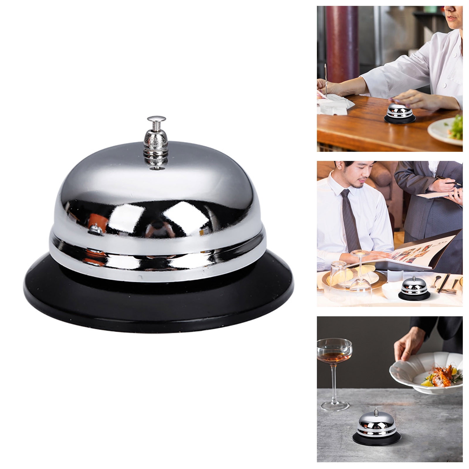 EcoVerve Stainless Steel Small Desktop Doorbell Suitable For Door Call ...
