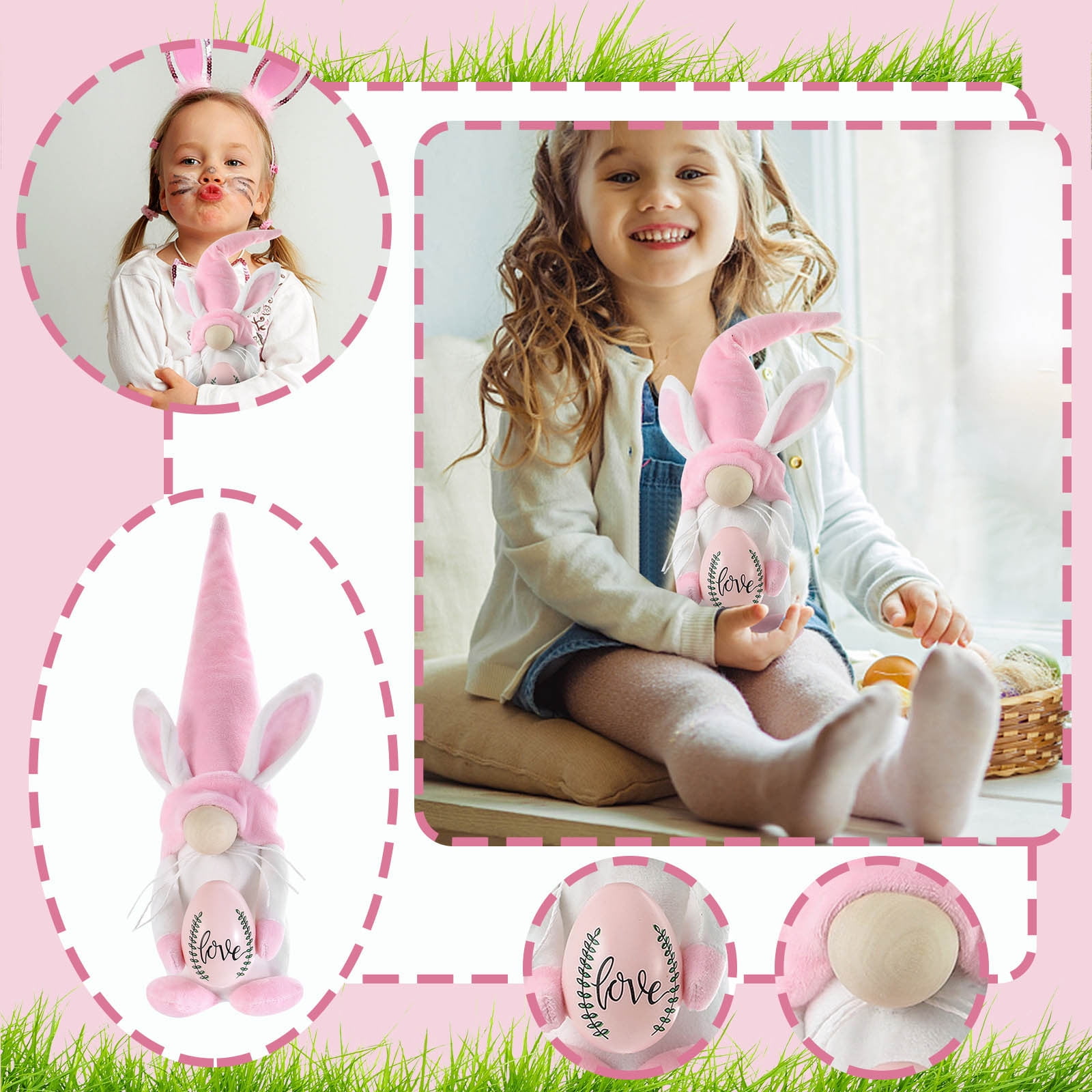 EcoVerve Table Tomte Easter Decor Plush Decor Swedish Witch Gnomes ...