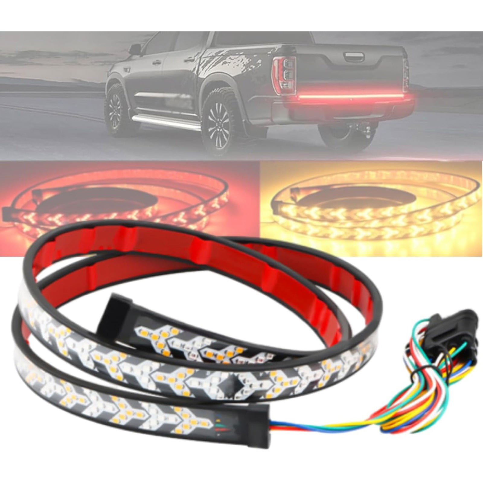 EcoVerve Temperament Fall Warning Signal Driving Light Strip 2025 LED ...