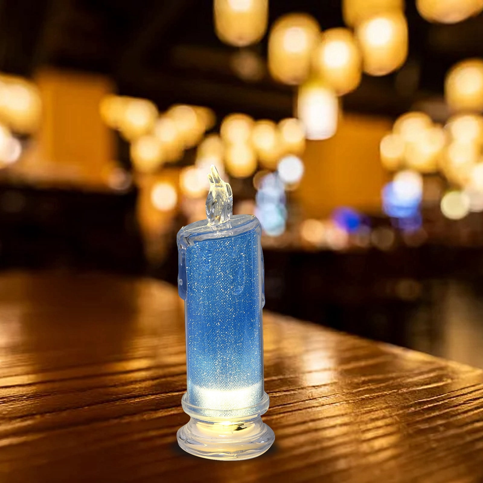 EcoVerve Transparent Tears Candle Lights On Stunning Sparkling Candles ...