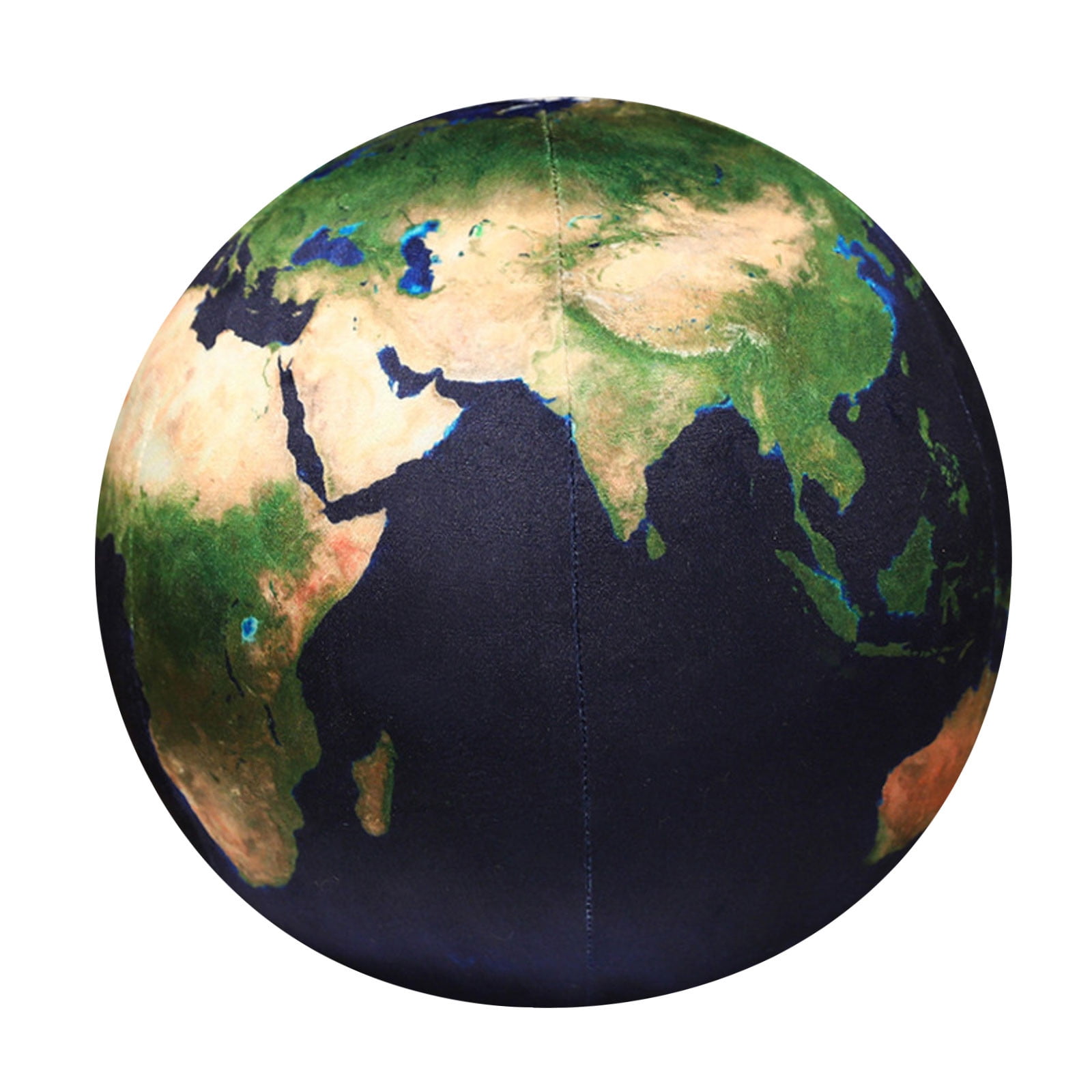 EcoVerve Ultra Ealistic Earth Round Pillow 3D Planet Moon Earth The Sun ...