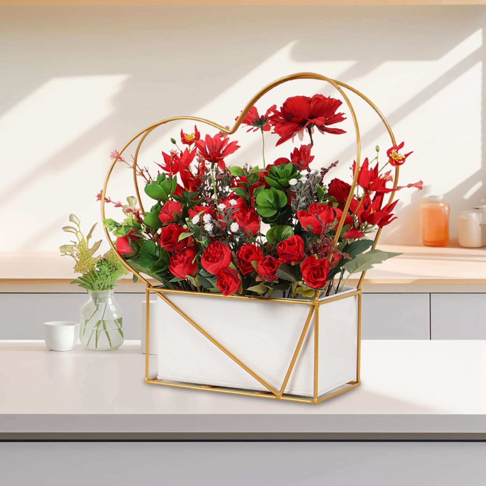 EcoVerve Valentine's Day Rose Handheld Flower Floral Packaging Wedding ...