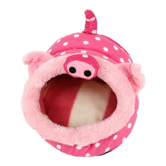 EcoVerve Winter Pet Nest Small Pet Warm Supplies Cute Cartoon Animal ...