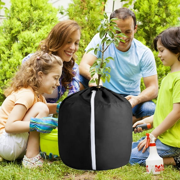 EcoVerve Winter Pot Flower Pot Bag Frost Winter Pot Cover With ...