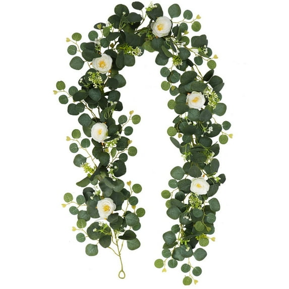 EcoVerve Wreath Realistic Greenery For Year Round Seasonal Front Door ...