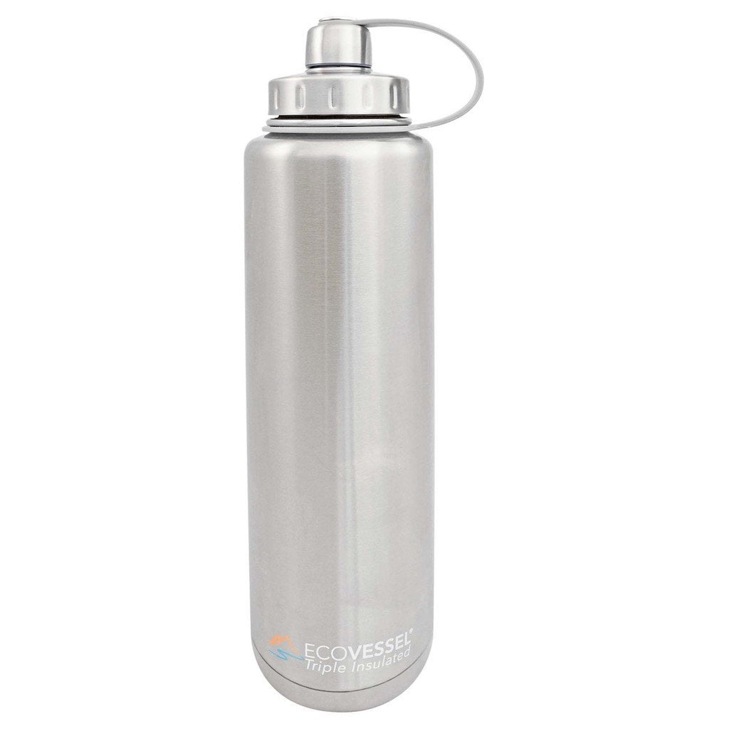 EcoVessel BIGFOOT Triple Insulated Stainless Steel Water Bottle with ...