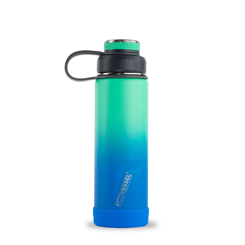 EcoVessel Boulder TriMax® Insulated Stainless Steel Water Bottle with ...