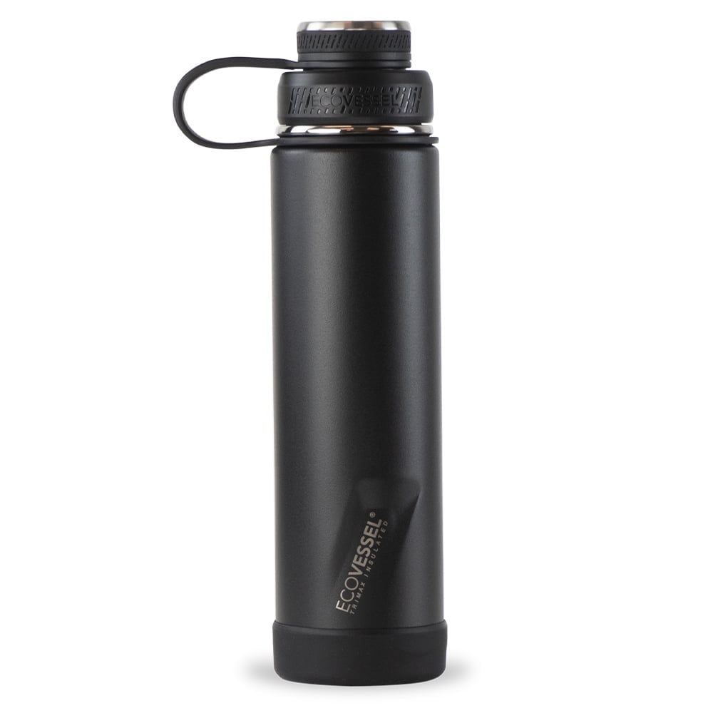 EcoVessel Boulder TriMax Insulated Stainless Steel Water Bottle with ...