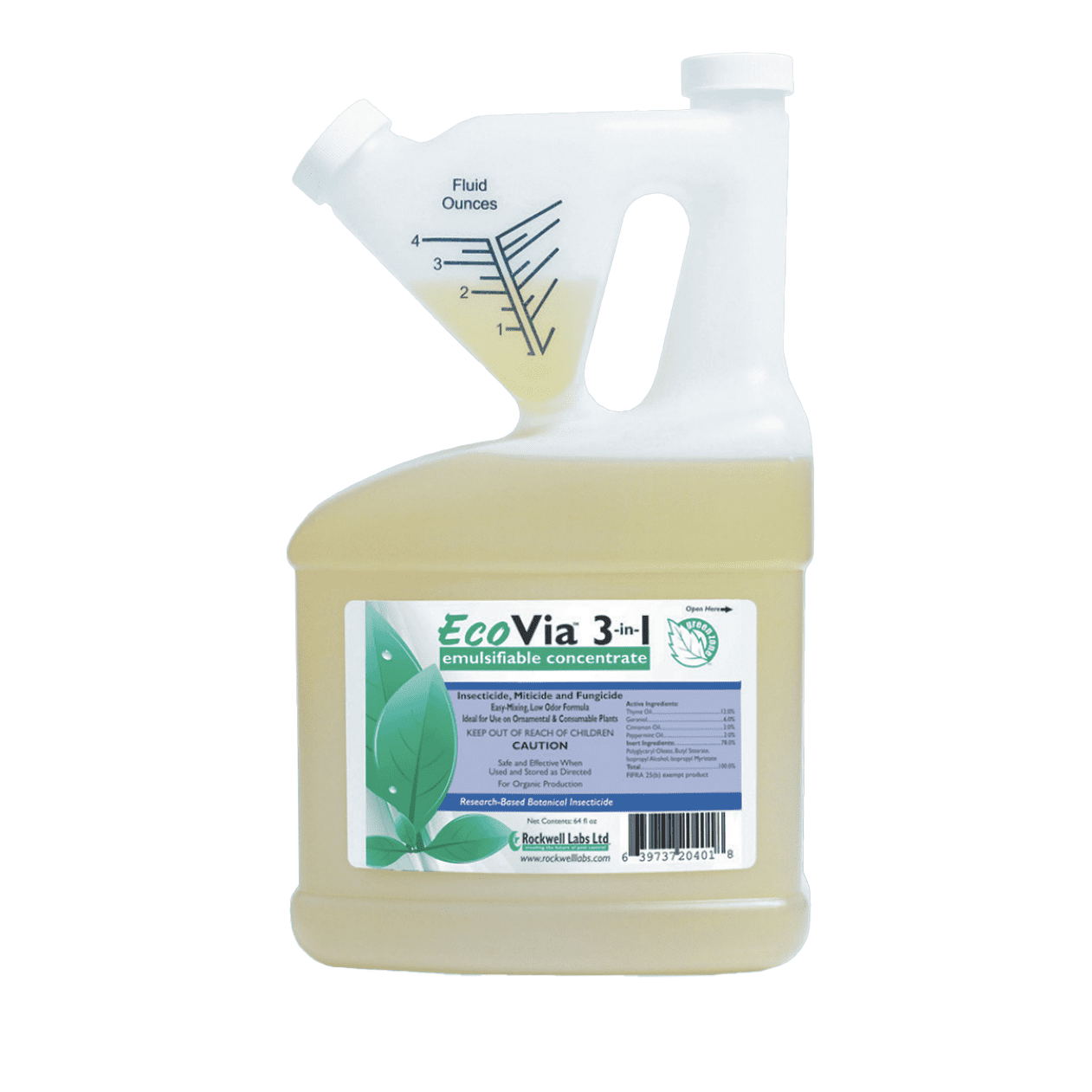 EcoVia 3-in-1 Concentrate Insecticide - 64 fl oz Bottle by Rockwell ...