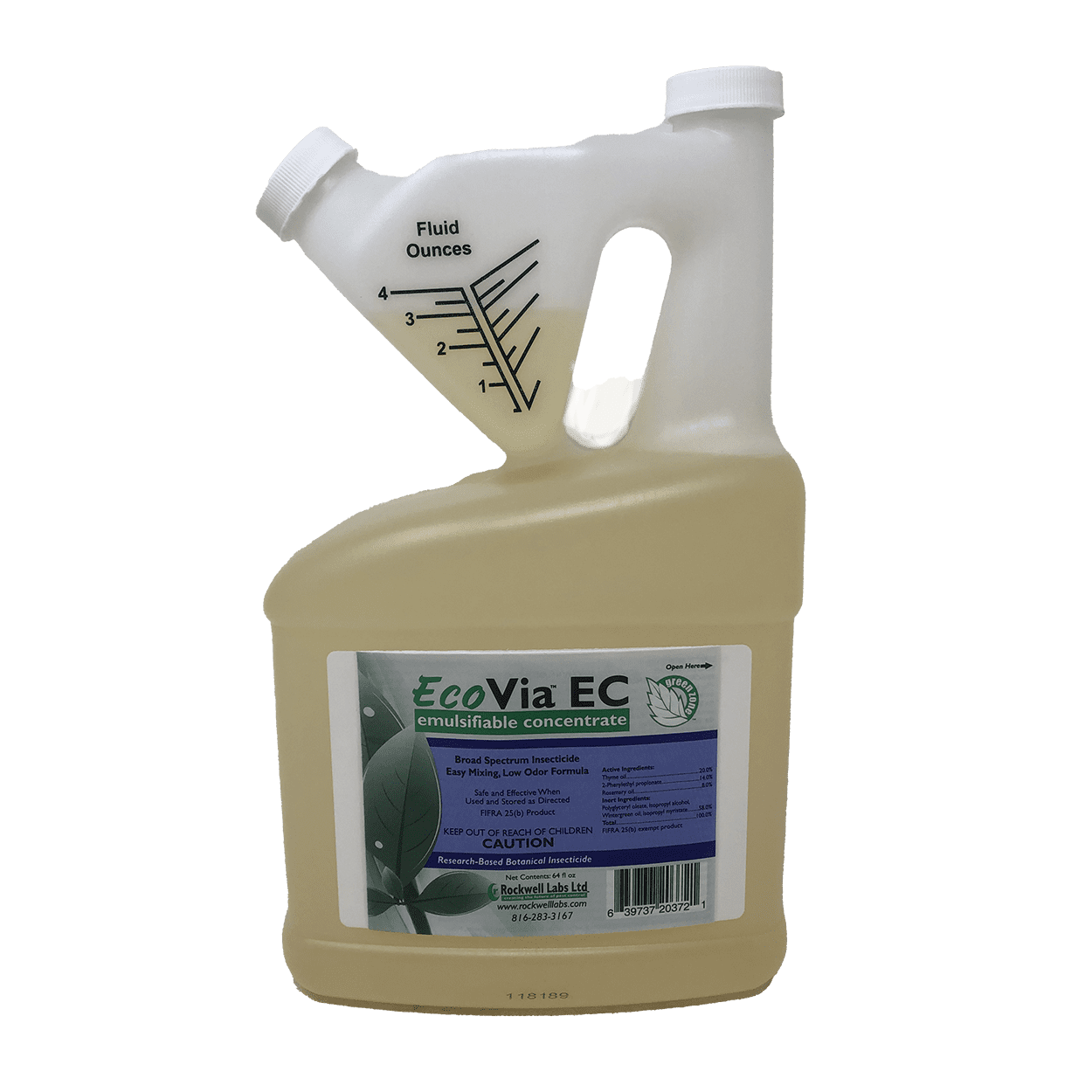 EcoVia EC Emulsifiable Concentrate Insecticide - 64 fl oz Bottle by ...