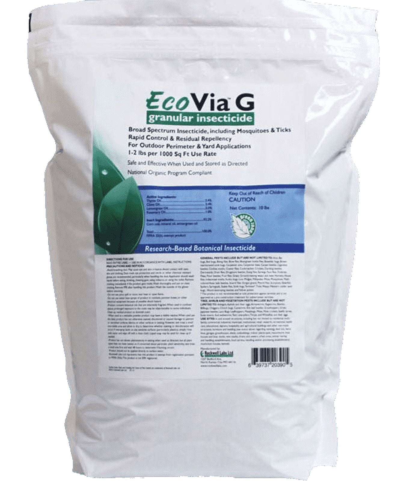EcoVia G Granular Insecticide - 10 lb Bag by Rockwell Labs - Walmart.com