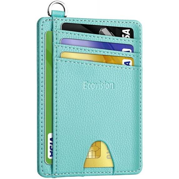 EcoVision Slim Minimalist Front Pocket Wallet, RFID Blocking Credit ...