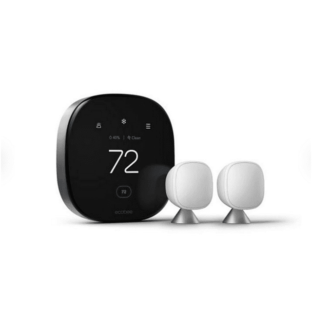 Ecobee Eb-State6vp-01 Smart Thermostat Premium Plus Pack, Includes 2x ...
