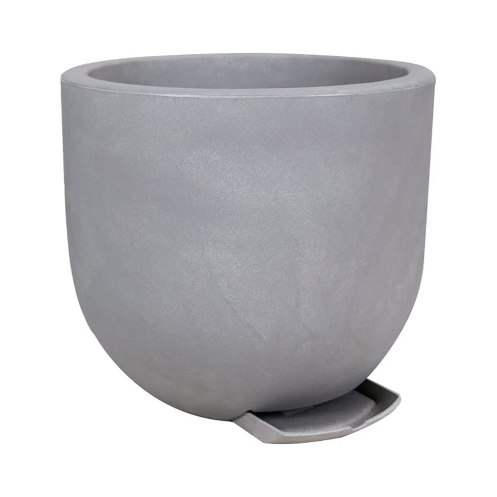 Ecobo 17.7 inches Eco-Friendly Round Pot Decora Planter Indoor/Outdoor ...