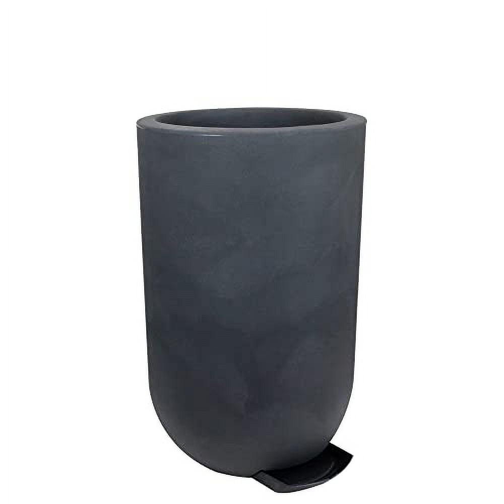 Ecobo 24.8 inches Eco-Friendly Round Pot Planter Indoor/Outdoor use ...