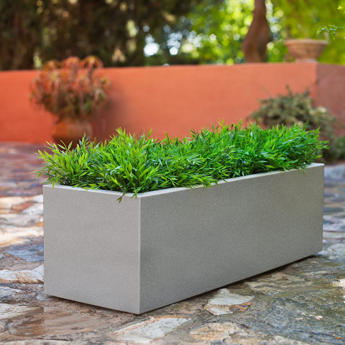 Ecobo 24" Wide Planter | Eco-Friendly, Durable, Lightweight | Indoor ...