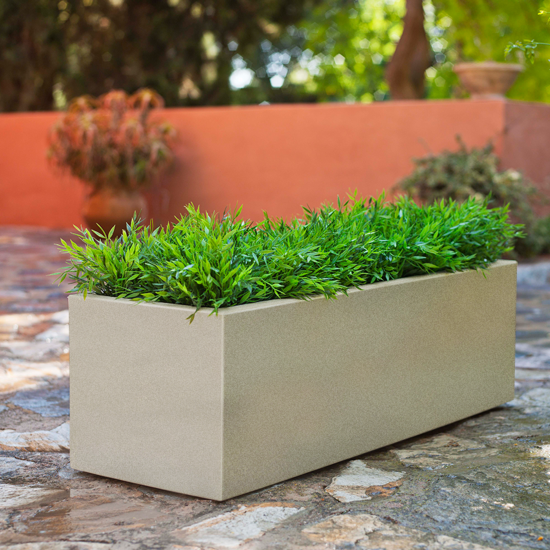 Ecobo 24" Wide Planter | Eco-Friendly, Durable, Lightweight | Indoor ...