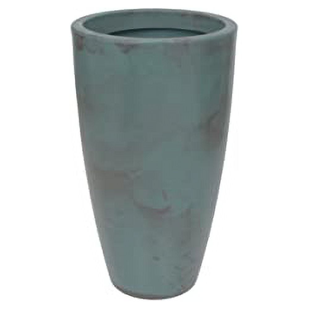 Ecobo 27.6-Inch Eco-Friendly Green Round Pot Planter | Indoor/Outdoor ...