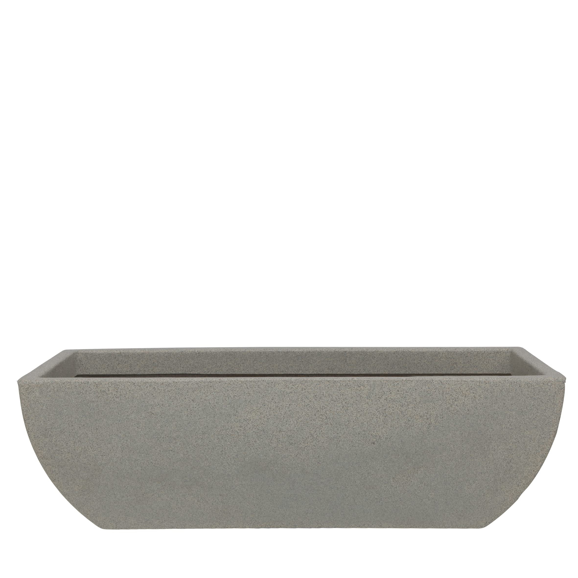 Ecobo 31.5’’ Wide Eco-Friendly Rectangular Planter Box - Capri Indoor ...