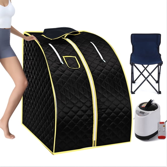 Ecoboom Portable Steam Sauna, Full Body, 1000W Steam Generator, Folding ...