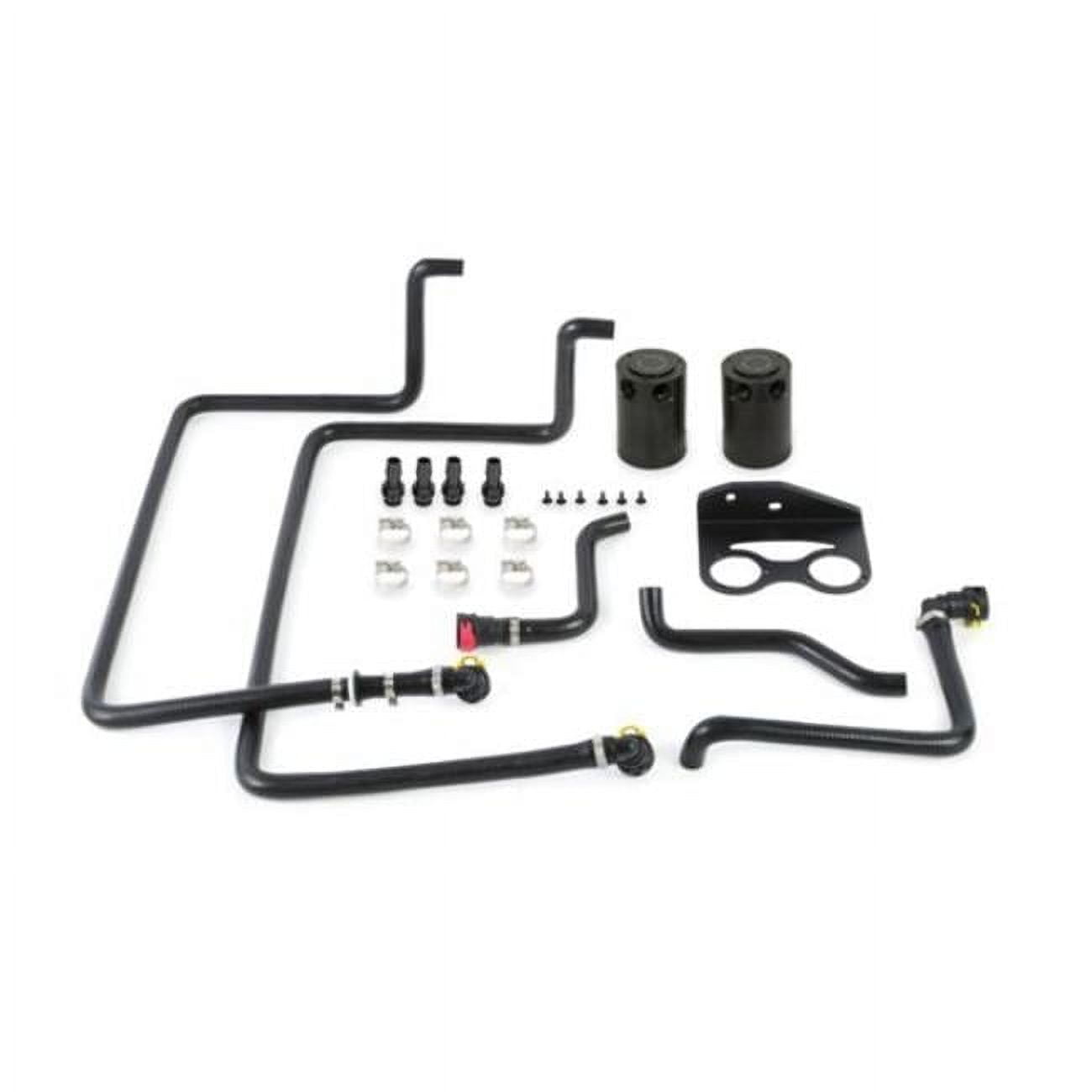 Ecoboost Baffled Oil Catch Can for 2015-2017 Ford F-150 2.7L, Black ...