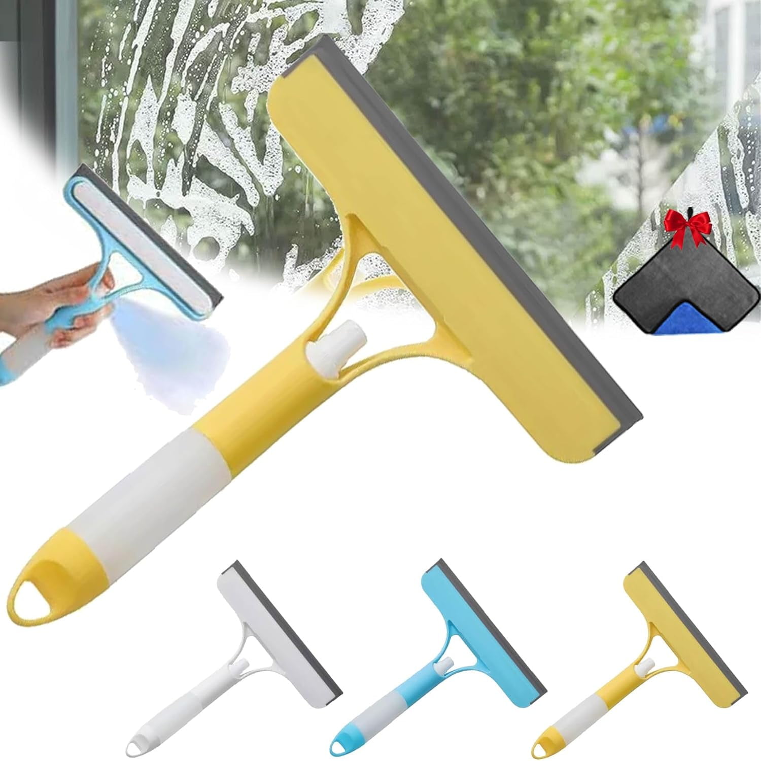 Ecoclean 3-in-1 Spray Squeegee – Scrub, Spray & Shine Bundle Deal ...