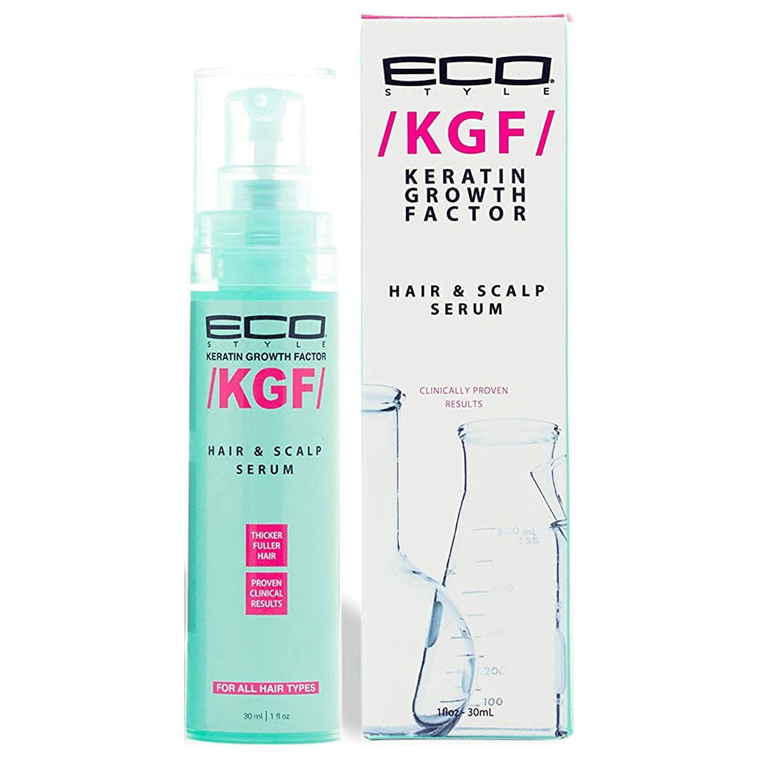 Ecoco Eco KGF Hair and Scalp Serum - Pack of 2 , 1 oz Serum - Walmart.com