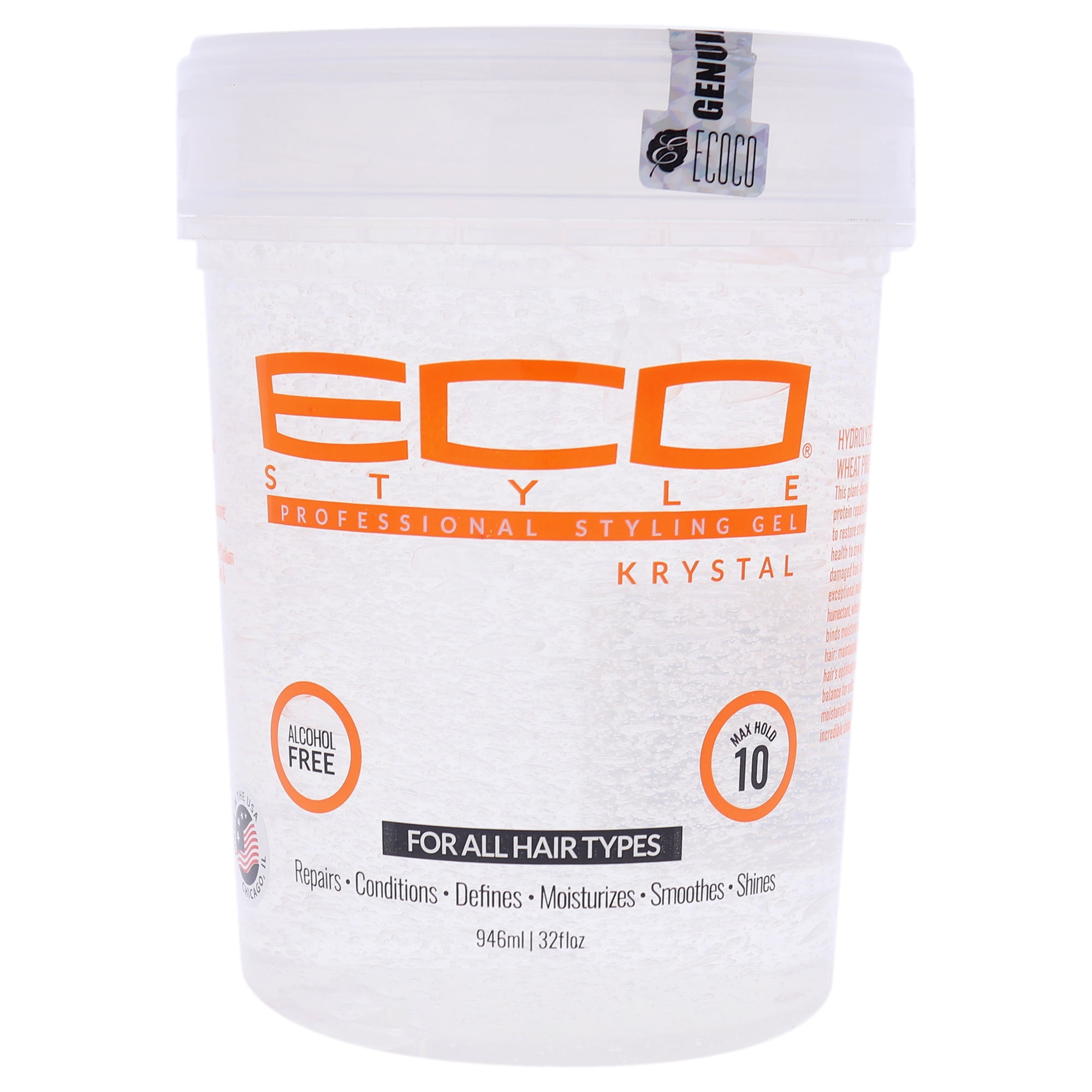 Ecoco Eco Style Gel - Krystal - 32oz - Walmart.com
