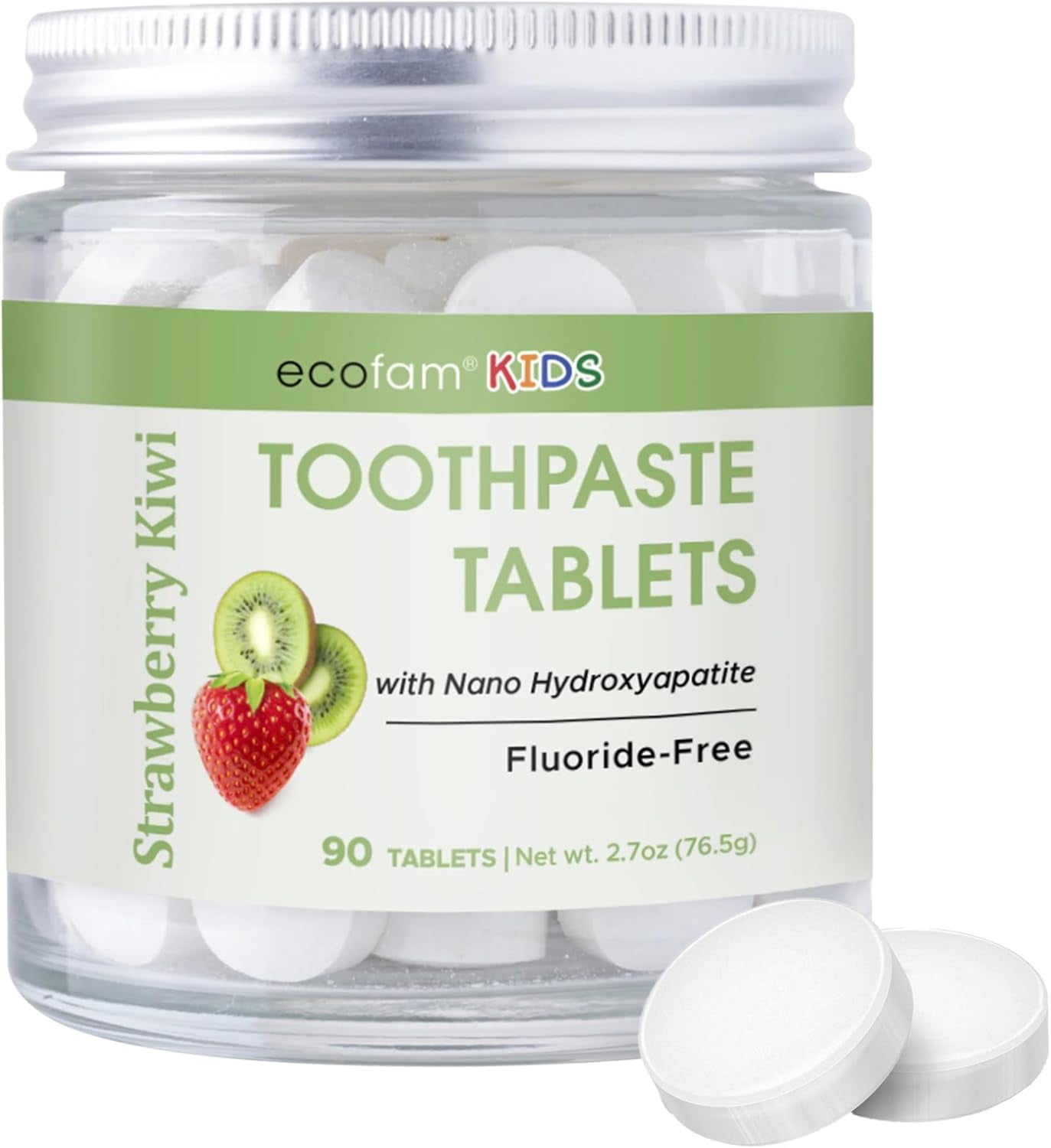 Toothpaste Tablets – Strawberry Kiwi | Nano Hydroxyapatite Toothpaste ...