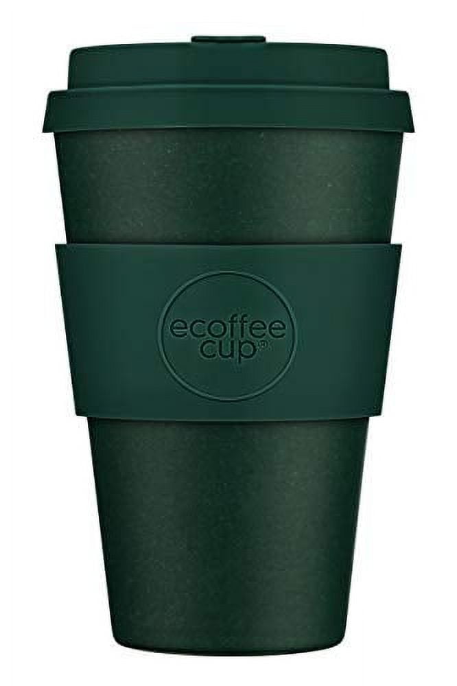 Ecoffee Cup - Reusable Bamboo Fiber Travel Coffee-Cup, No Leak Lid ...