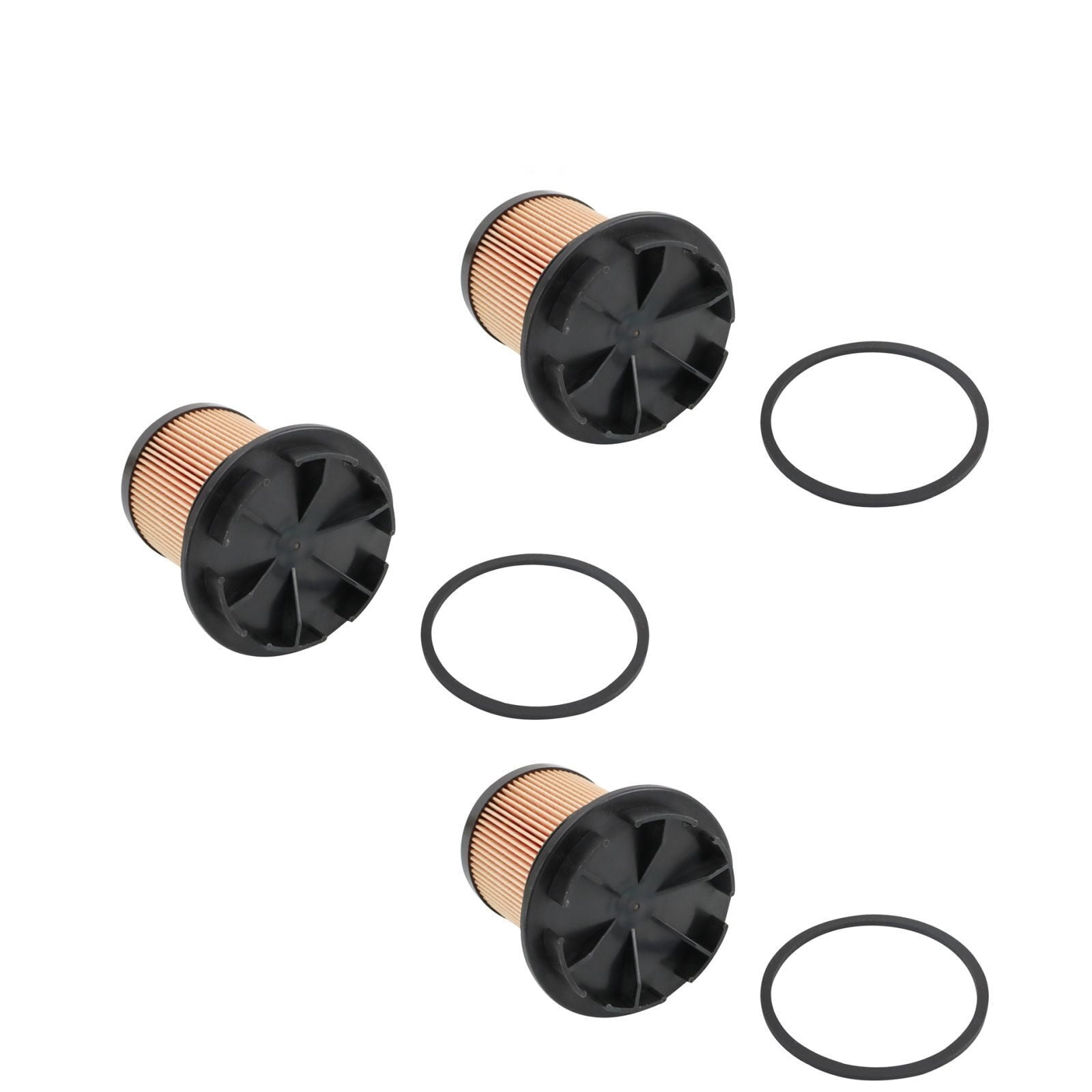 Ecogard 3 Piece Cartridge Fuel Filter Set for Ford for Super Duty 7.3L ...
