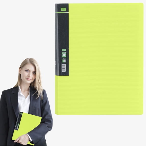 Ecohintz Art Portfolio Folder - A4 20 Pockets with Sheet Protectors ...