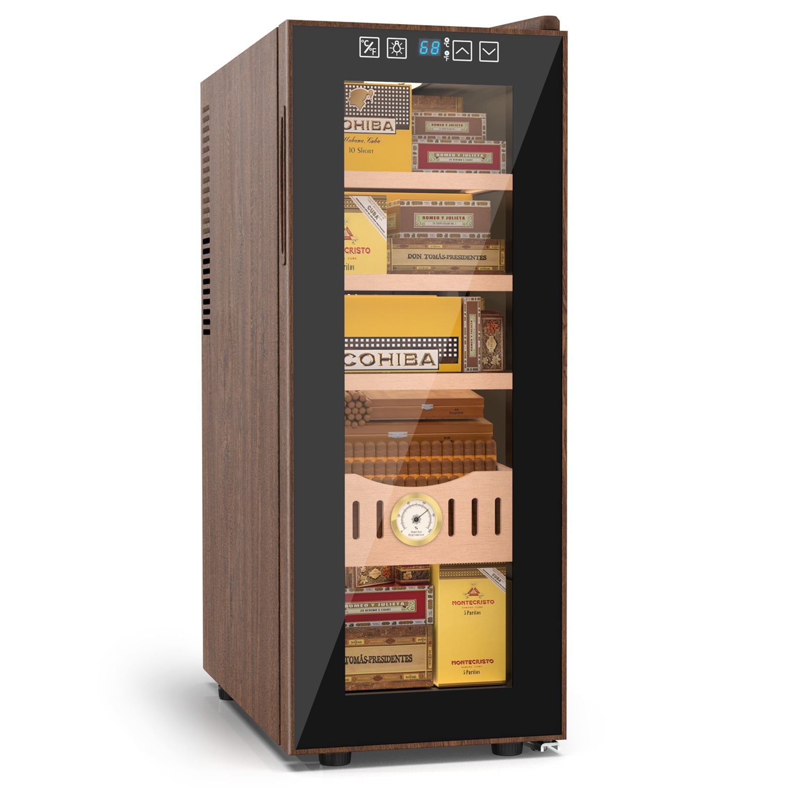 Ecojoy 35L Electric Cigar Humidor for 250 Counts With Cooling ...