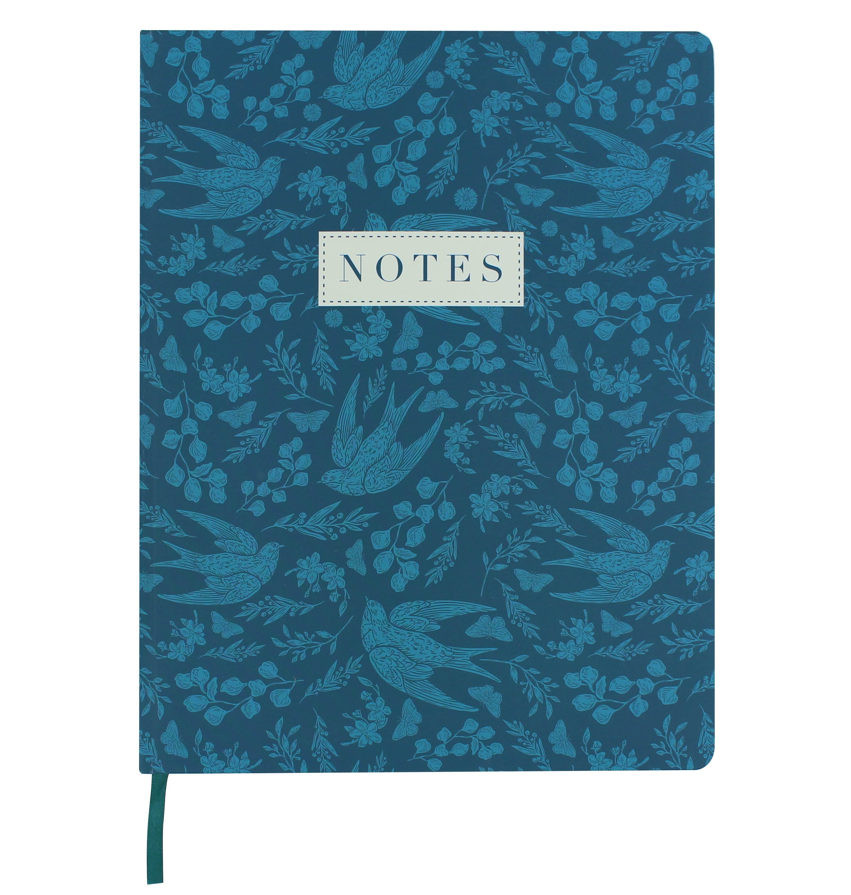 Ecokind by U Style Blue Birds Large Hardcover Journal, 8" x 10", 100 ...