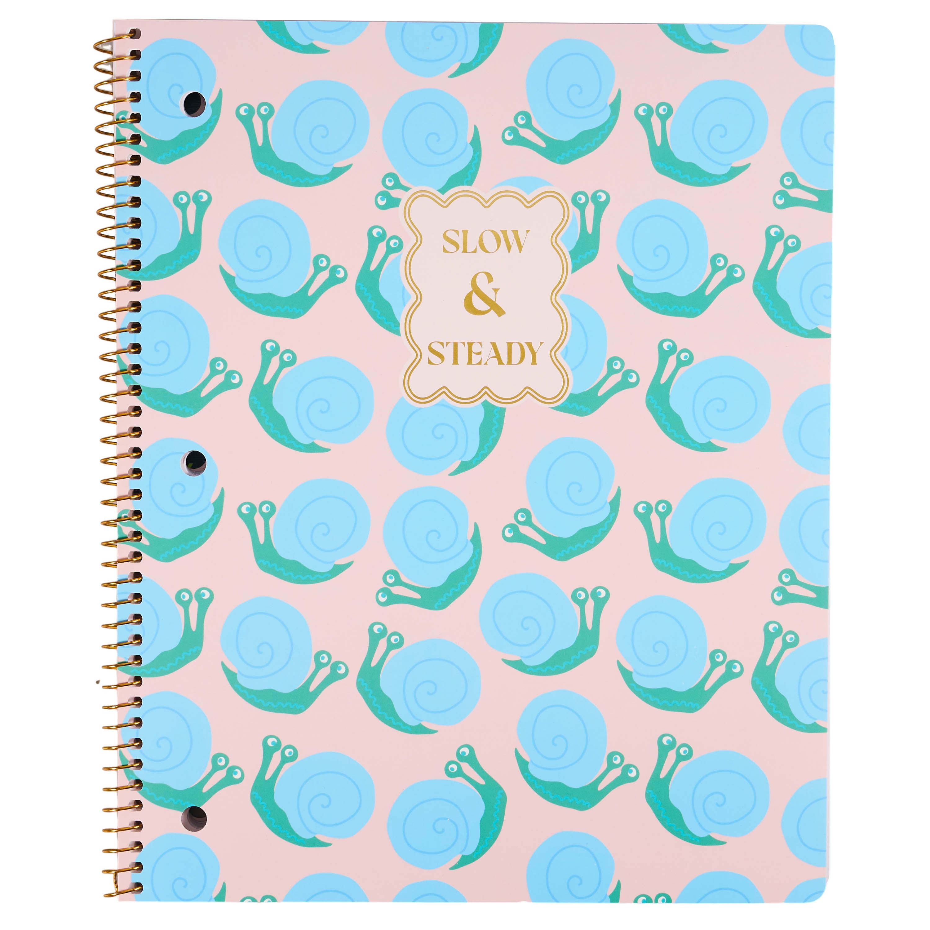 Ecokind by U Style Snails 1 Subject Notebook, 10.5" x 8.5", 80 Sheets ...
