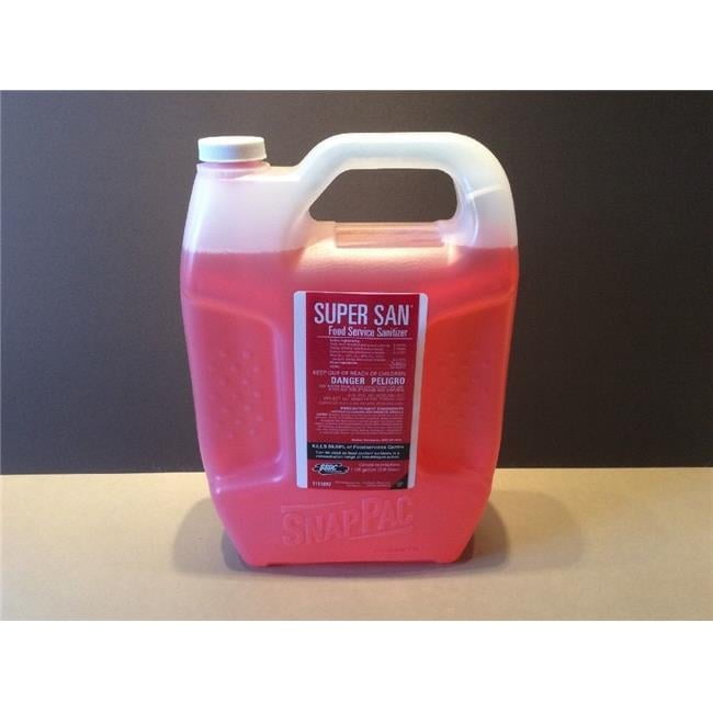 Ecolab 1 gal Supersan Food Service Sanitizer - Case of 2 - Walmart.com
