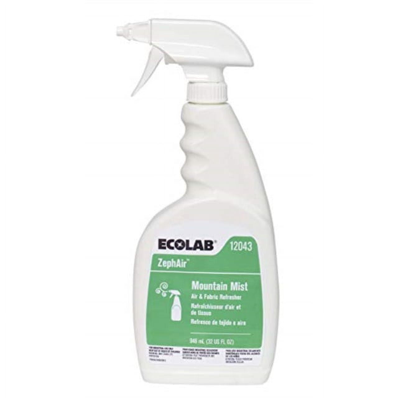 Ecolab ZephAir Mountain Mist Air Freshener, Commercial-Grade Spray ...