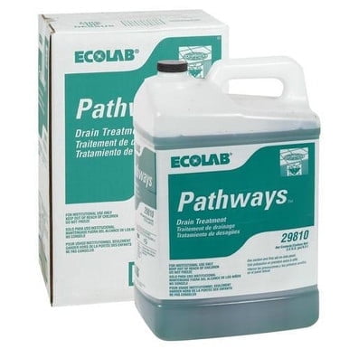 Ecolab Pathways 29810 Cleaner Drain Grease Digestant 9.46L/2.5 Gallon ...