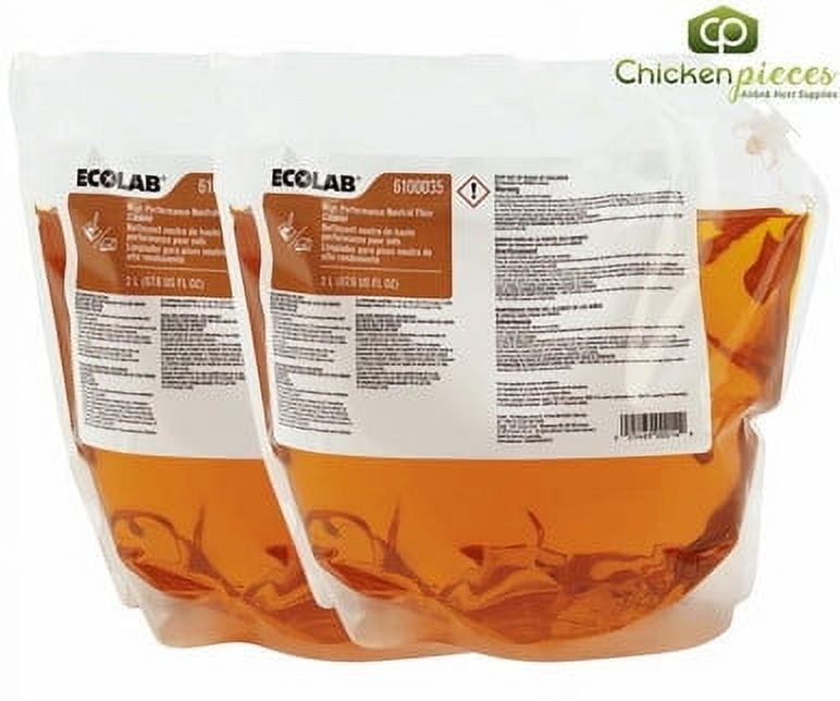 Ecolab Cleaner Floor High Performance Neutral Oasis Pro 2 L/4.1 LBS (2 ...