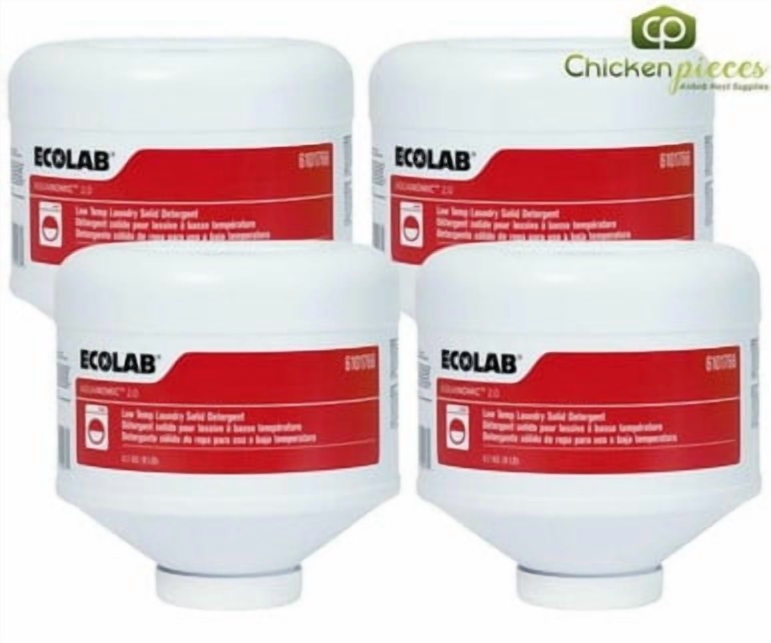 Ecolab Detergent Laundry Solid AQN2 4KG/9 LBS (4/Case) - Walmart.com