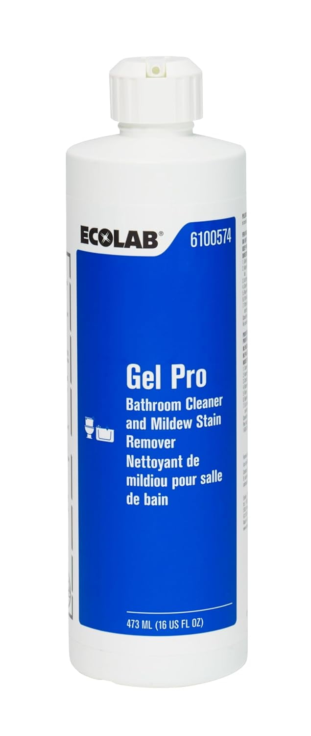 Ecolab Gel Pro™ Bathroom Cleaner and Mildew Stain Remover - Walmart.com