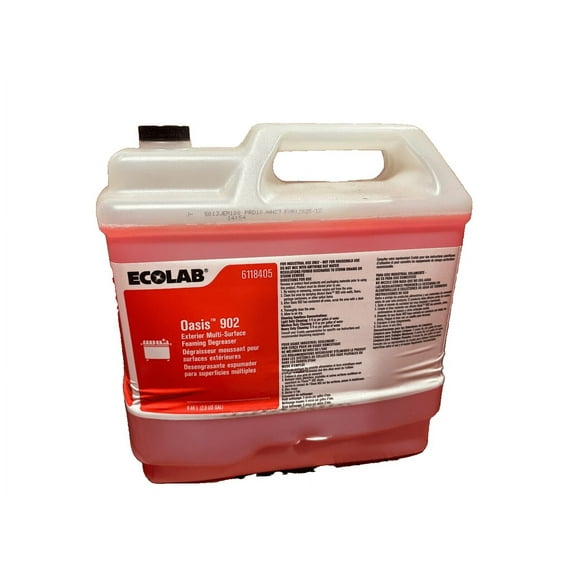 Ecolab Oasis 902 Exterior Multi-Surface Foaming Degreaser 6118405- 2.5 ...