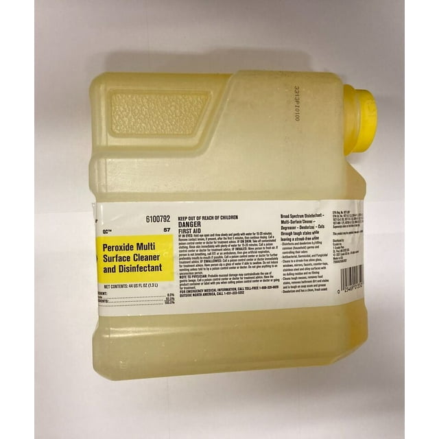 Ecolab Peroxide Multi Surface Cleaner and disinfectant 2 gallons of 1.3 ...