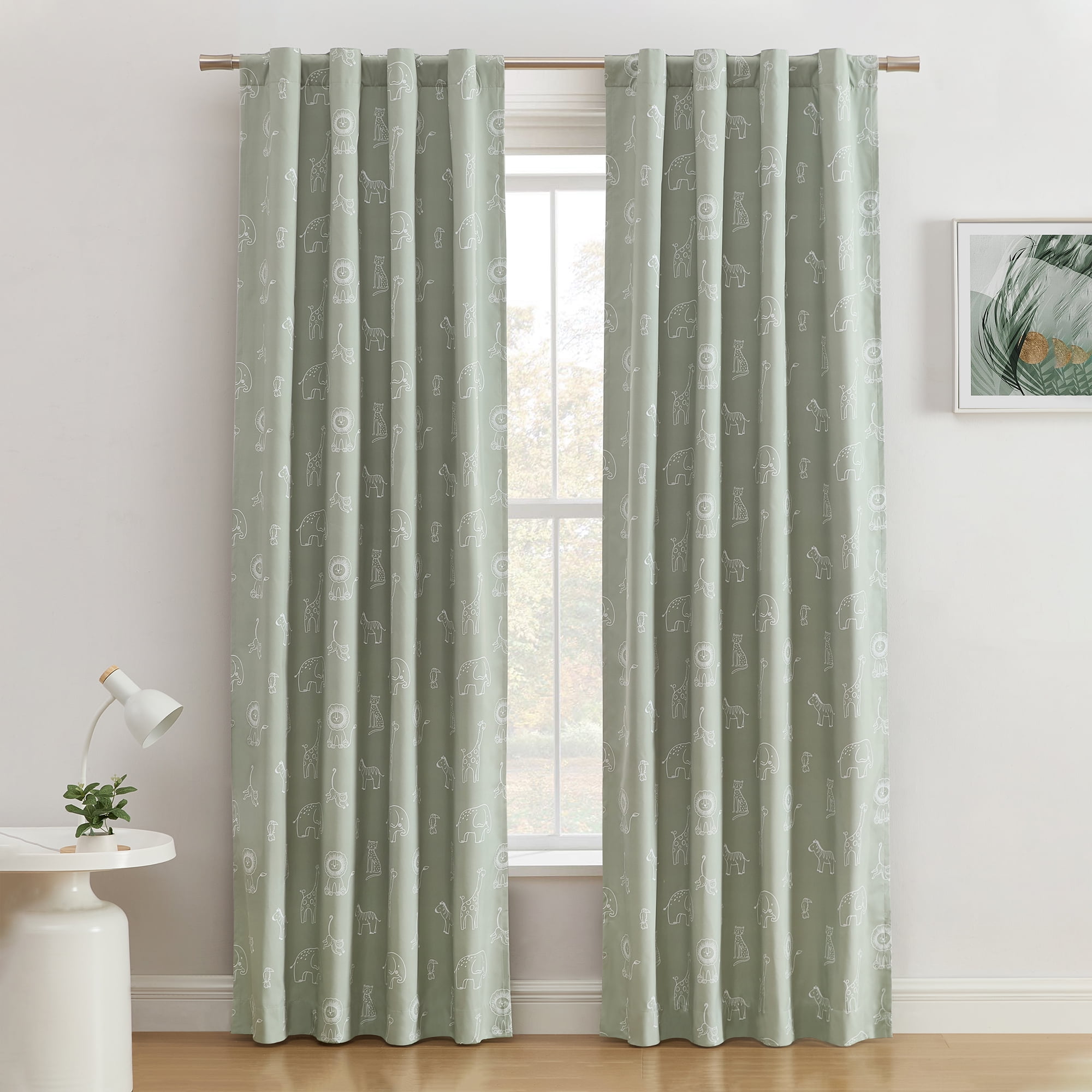 Ecologee Safari 100% Blackout Curtain Panel - Walmart.com