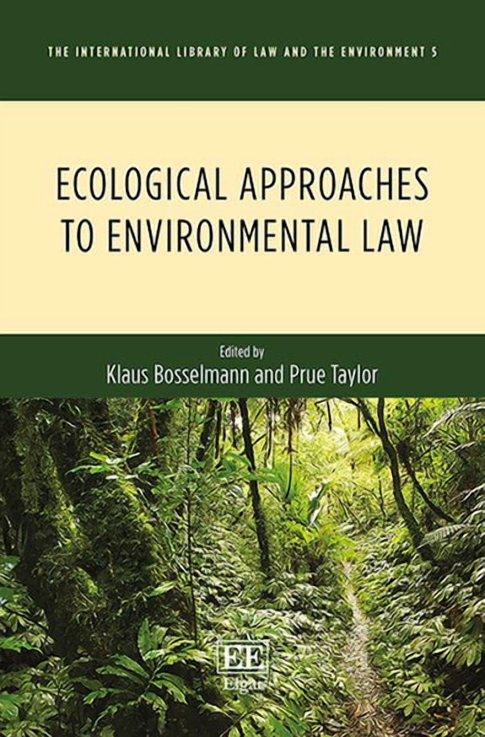 Ecological Approaches to Environmental Law - Walmart.com